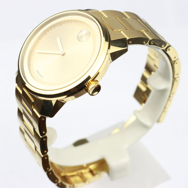 Movado Bold Champagne Dial Yellow Gold-plated men Watch - 3600258 ...
