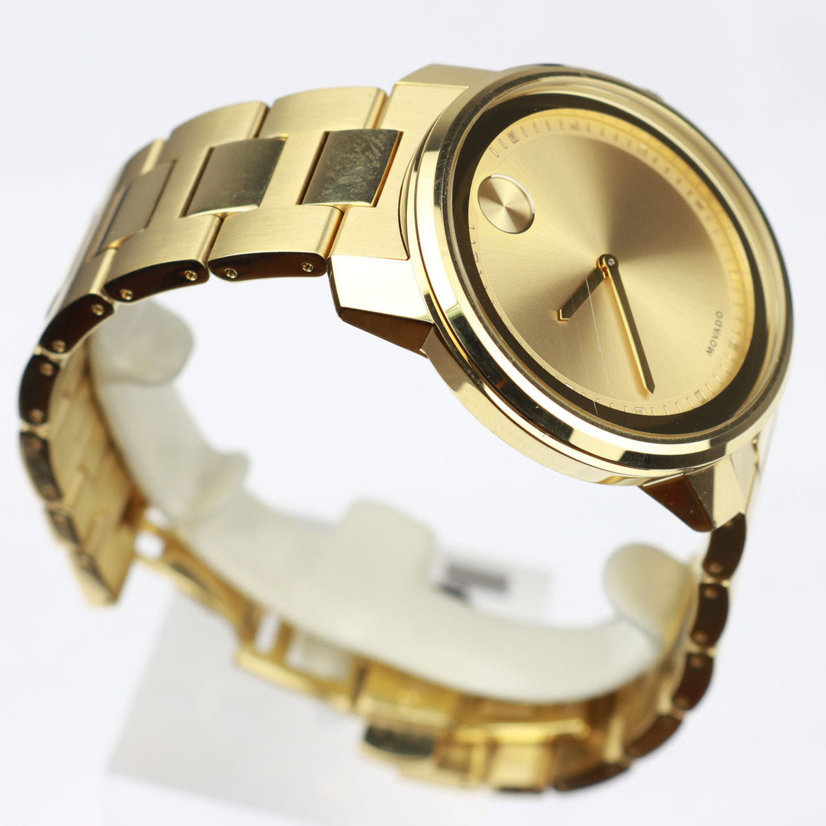 Movado Bold Champagne Dial Yellow Gold-plated men Watch - 3600258 ...